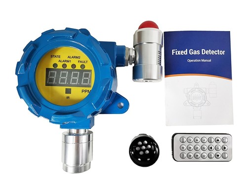 Wall-mounted CL2 Gas Ddetector Meter Chlorine Gas Detectors and ...