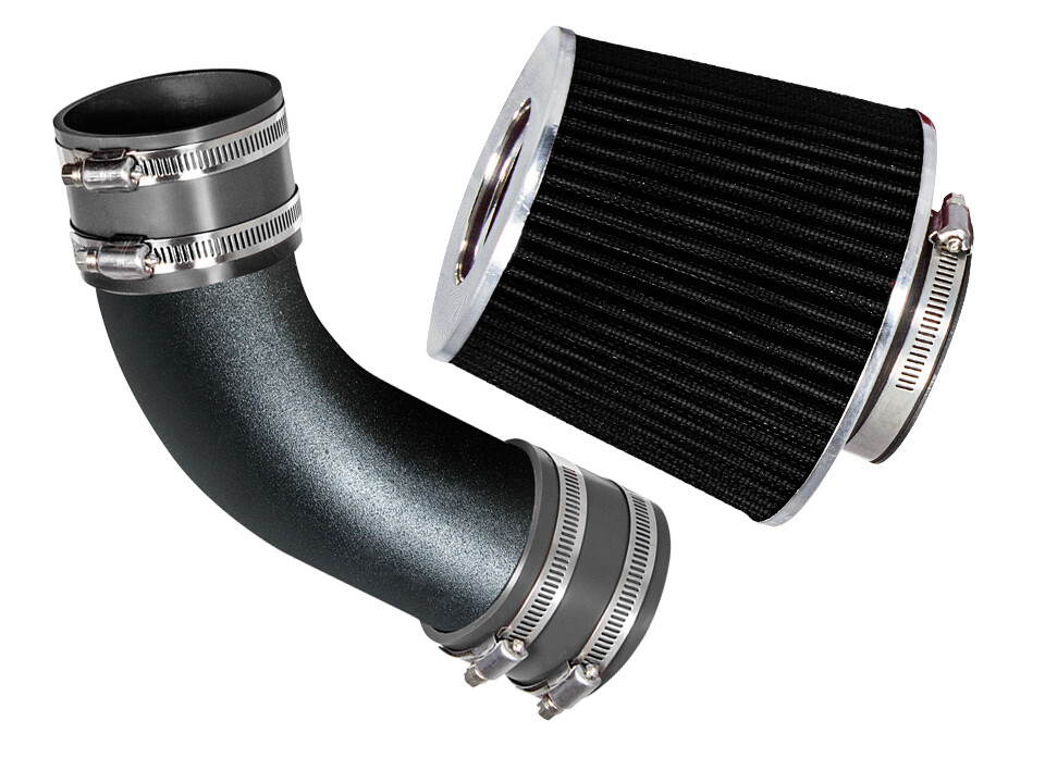 Black For 2002-2005 Audi A4/A6 3.0L SFI V6 Ram Air Intake Kit +Filter ...