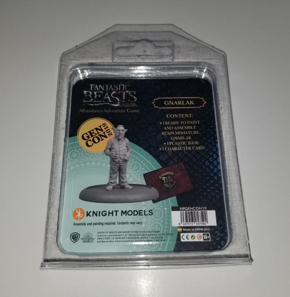Gen Con 2019 Fantastic Beasts GNARLAK Knight Models HPGENCON19 New | eBay