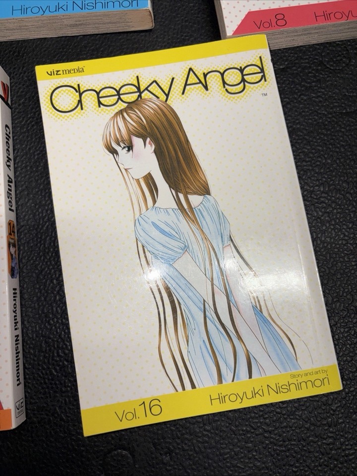 Cheeky Angel 11 Manga Lot Vol 1-8, 12, 14, 16 - Hiroyuki Nishimori ...