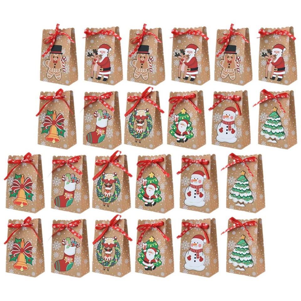 24 Pcs Candy Packaging Boxes Adorable Paper Cases for Chocolates Party ...