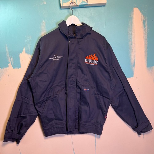 Lapco FR Flame Resistant Jacket CAT 2 NFPA 70E 2112 Cotton Grills ...