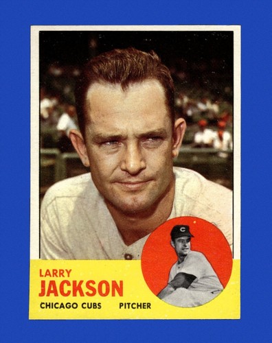 1963 Topps Set-Break # 95 Larry Jackson EX-EXMINT *GMCARDS* | eBay