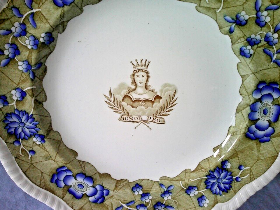 Antique Plate Worshipful Company of Mercers London Guild Livery Spode ...