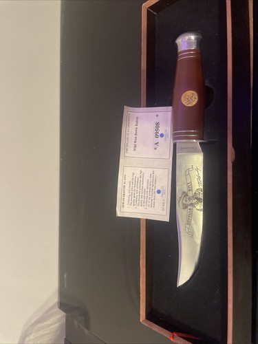 American mint Limited Edition 9508/9999 Buffalo Bill Bowie Knife With ...