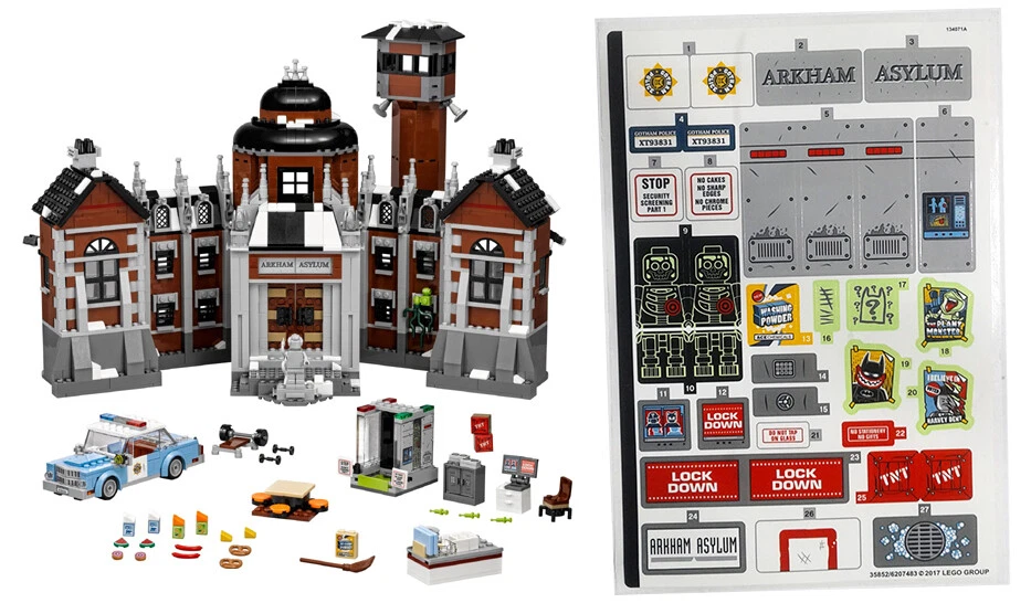Lego Batman Arkham Origins Decals