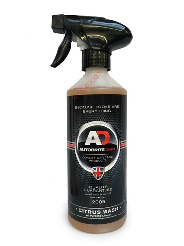 2 x 500ml Autobrite Direct Citrus Wash Car Pre Wash All Multi Purpose ...
