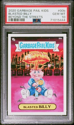2020 TOPPS GARBAGE PAIL KIDS GPK BTS Beyond The Streets 00b BLASTED ...