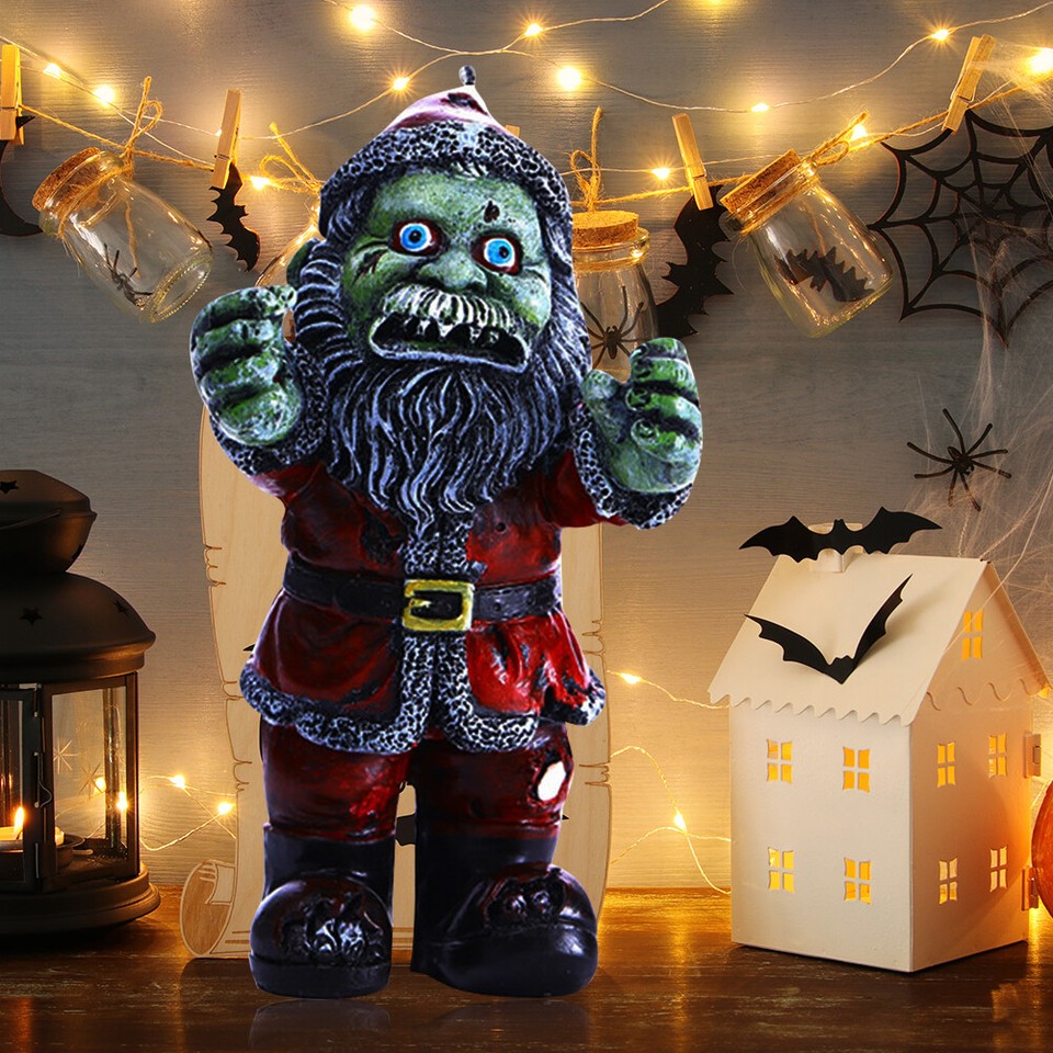NEW Halloween Bloody Zombie Gnome Scary Walking Dead Gnome for Yard ...