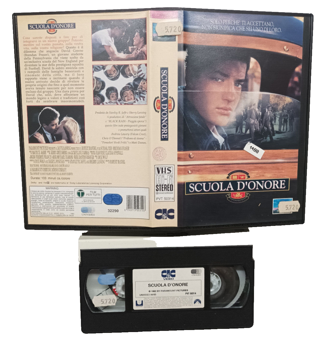 School Bridesmaid 1992 VHS Italian Lowery o'Donnel Matt Damon Brendan ...