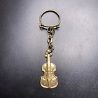 Violin Cello Keychain Gold Tone Vintage | eBay