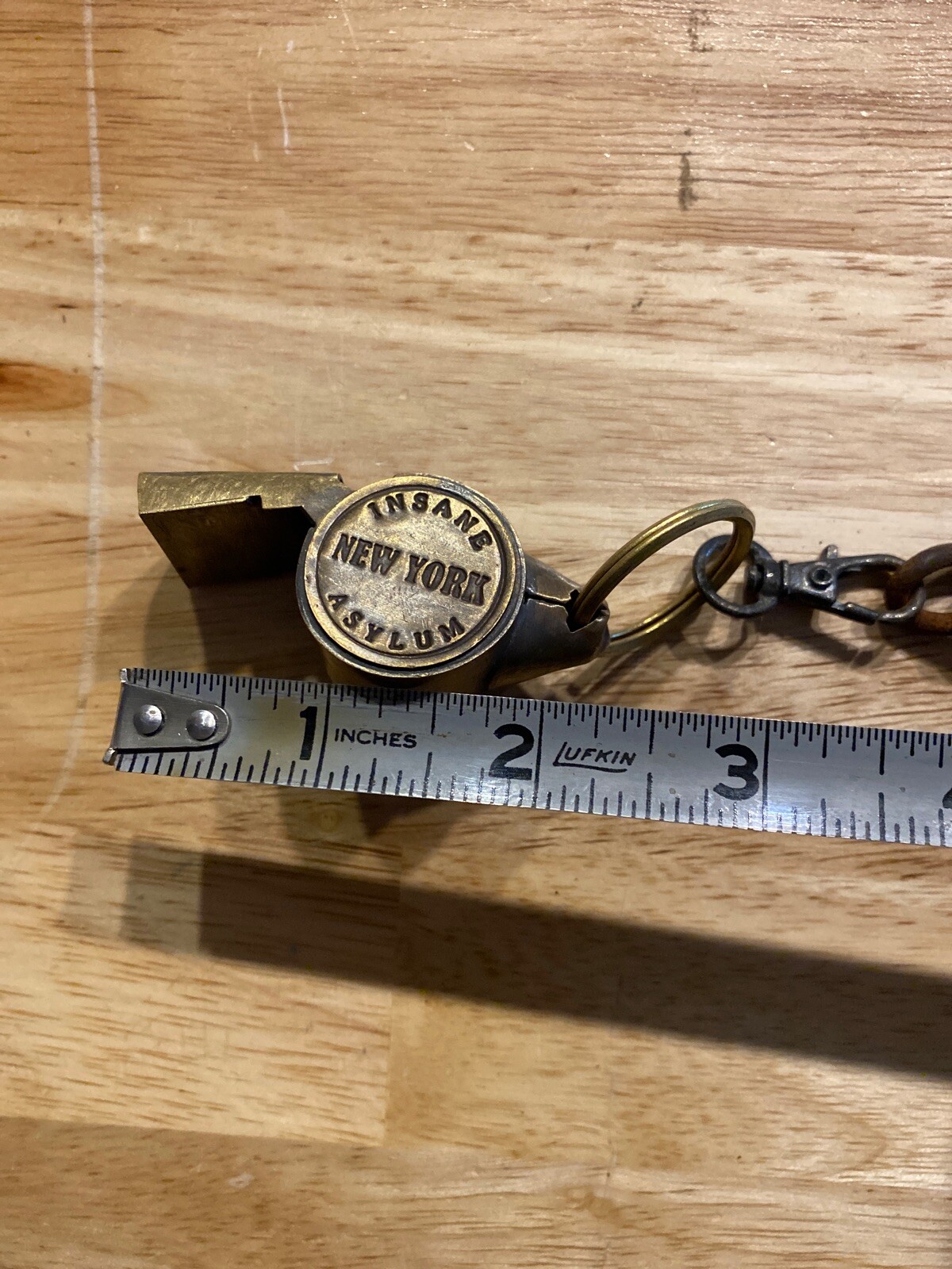 Insane Asylum Prison Key Whistle Chain Jailer Set Lot New York NYC ...