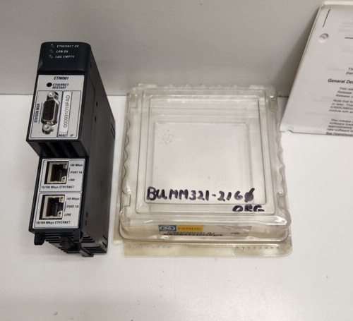 NEW OLD STOCK! GE FANUC RX3I ETHERNET MODULE IC695ETM001-DF | eBay