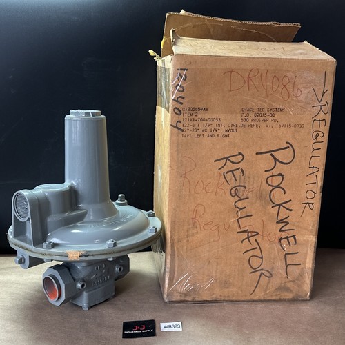 NEW- Rockwell Equimeter 122-8 1-1/4" Green Spring Gas Pressure ...