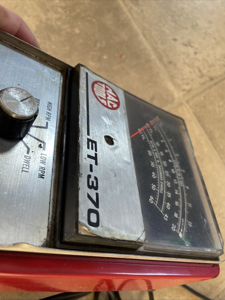 MAC Tools ET-370Tach Dwell Meter RPM Engine Test Electrical Unit ...