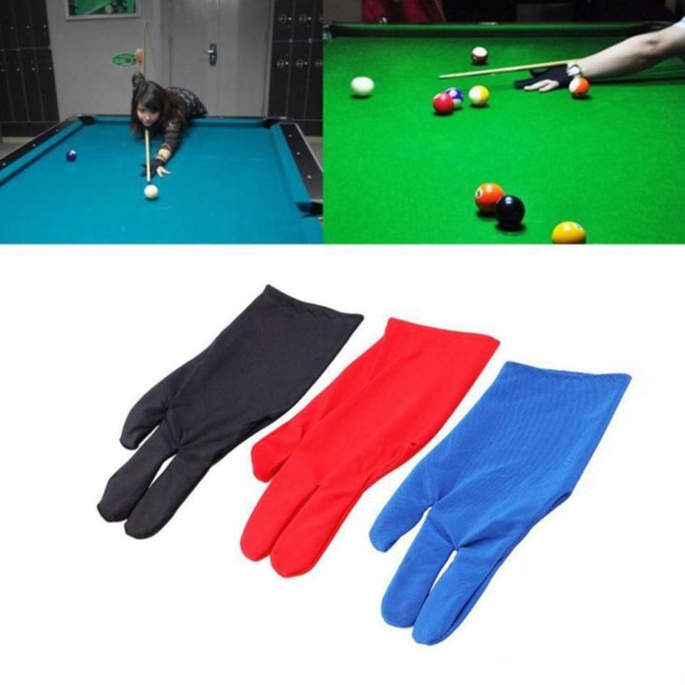 3 Finger Gloves for Billiards 10 Pack Suitable for Left and Right Hand ...