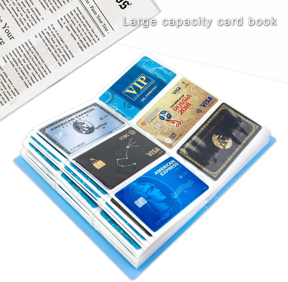 Business Card Organizer Business Card Holder Book ,Credit Card Holder ...