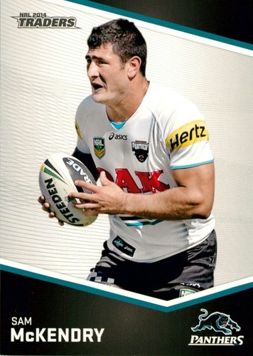 2014 PENRITH PANTHERS NRL Card SAM MCKENDRY Traders | eBay