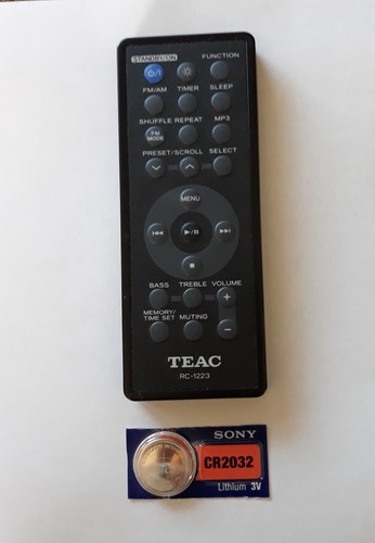 Teac RC-1223 Portable HI-FI System Remote Control for MC-DX90i | eBay