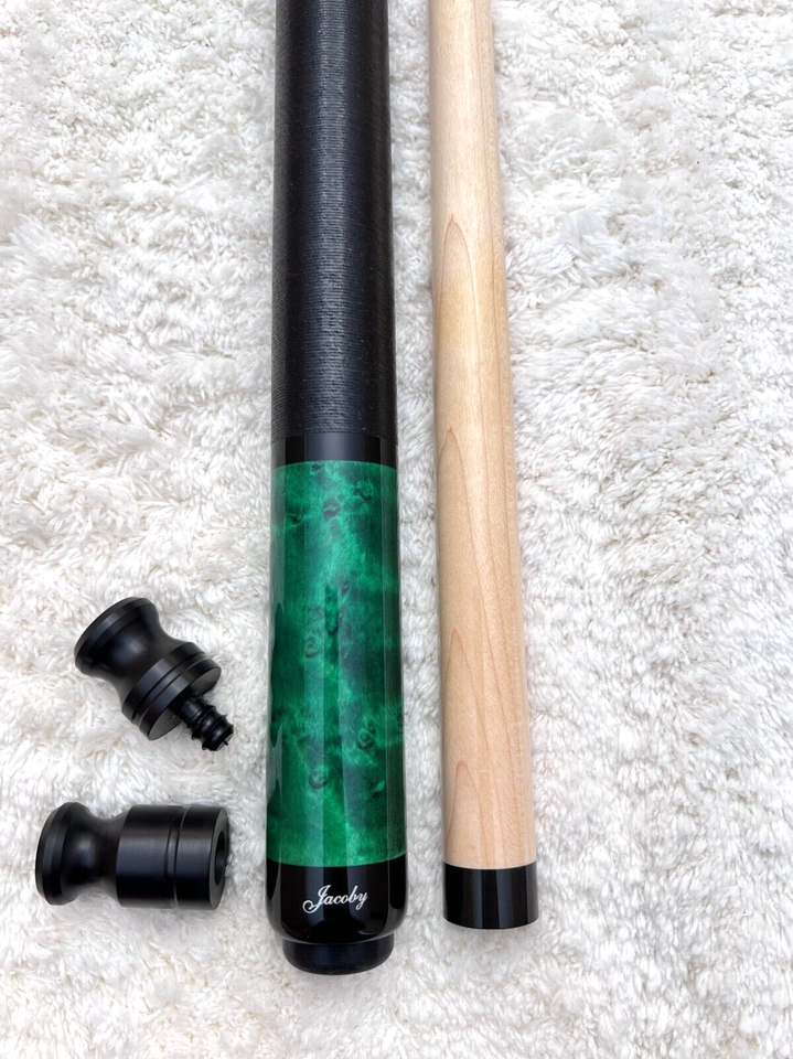 IN STOCK, Jacoby Signature Series Pool Cue, FREE HARD CASE & Joint Caps ...
