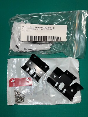 Whelen ION Light Universal Mounting Bracket Kit New 01-0444139-00 DUO ...