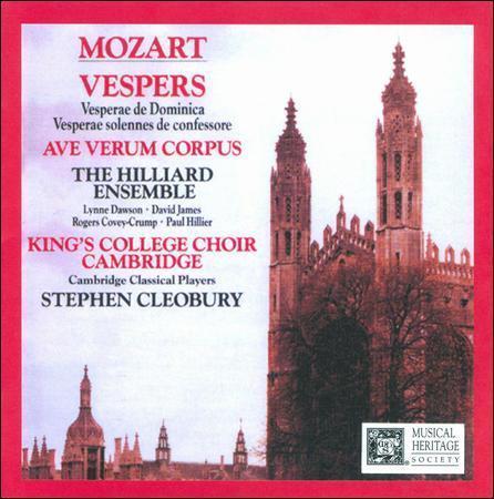 Wolfgang Amadeus Mozart: Vespers (CD, Musical Heritage) for sale online ...