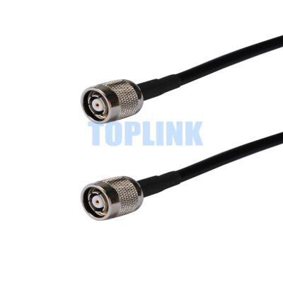 RP-TNC Male to RP-TNC Male Plug (Female Pin) RF Pigtail Coax Cable RG58 ...