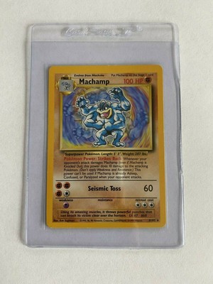 Machamp Trainer Deck A SUPER RARE Pokemon Card 8/102 Please Read ...