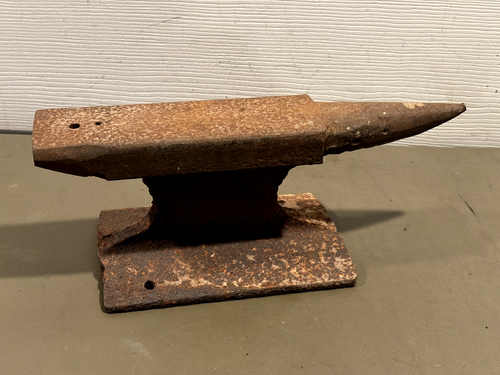Vintage Boat Tie Off - Blacksmith Anvil 15 Pound Rusty 12” Cast Iron ...