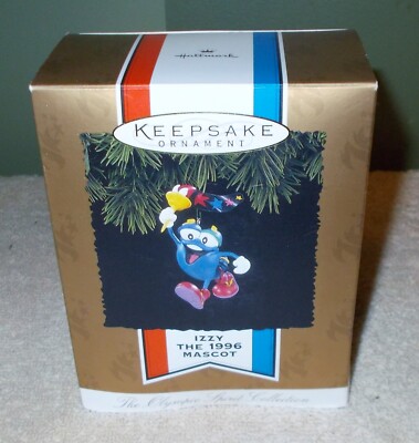 1996 Hallmark Keepsake Izzy Olympics Mascot Christmas Ornament ^ | eBay