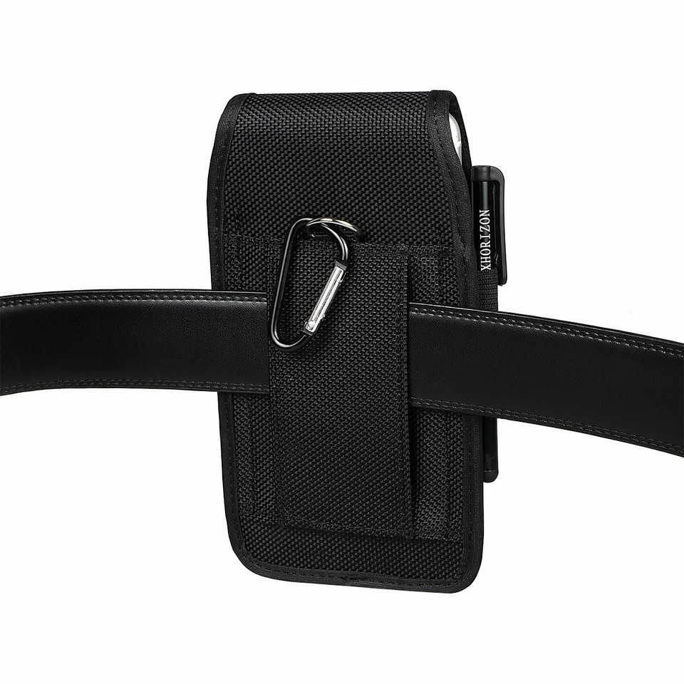 Universal Belt Hook Pouch Bag Nylon For All Mobile Phone Case Cover ...