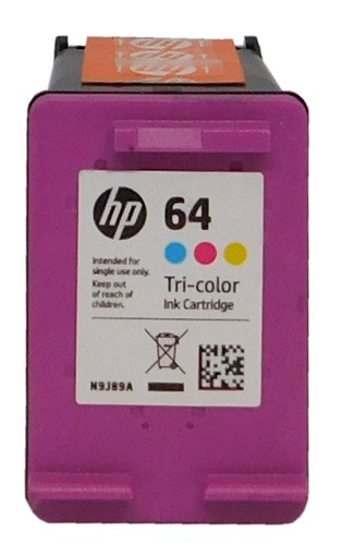 HP 64 Color Ink Cartridge N9J89AN Genuine | eBay