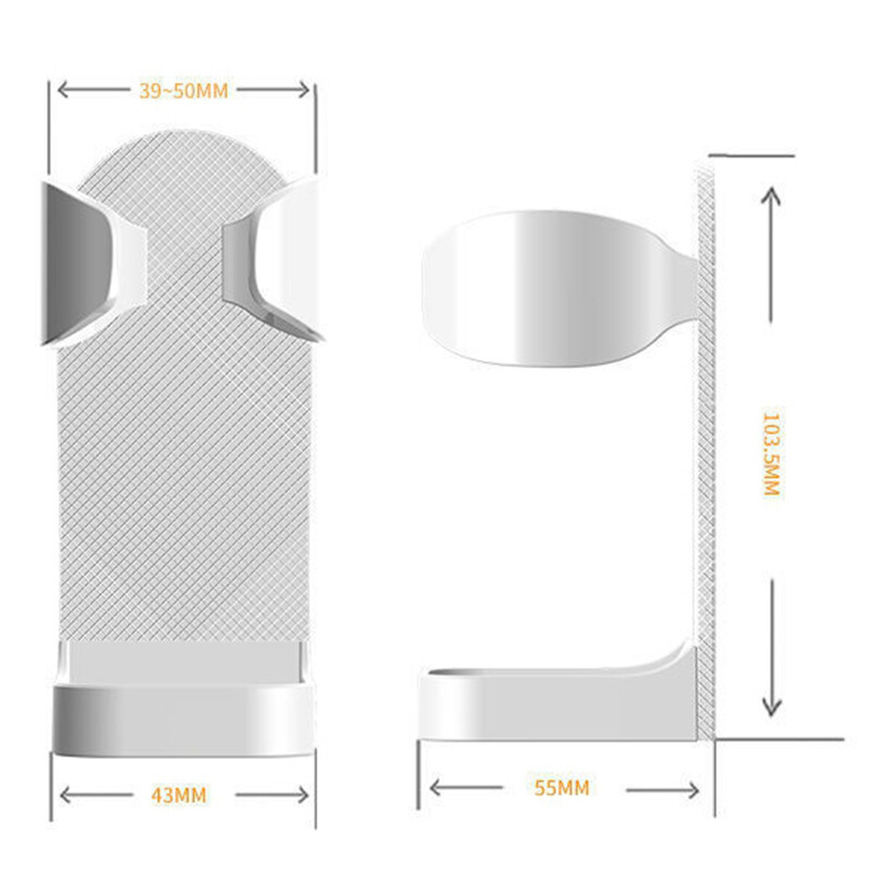 Electric Shaver Razor Wall-Mounted Holder Traceless Toothbrush Stand ...