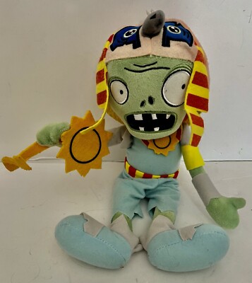 Plants vs.Zombies - Teddy Zombie Ra/Ra Zombie Plush Toy 11in (Egypt ...
