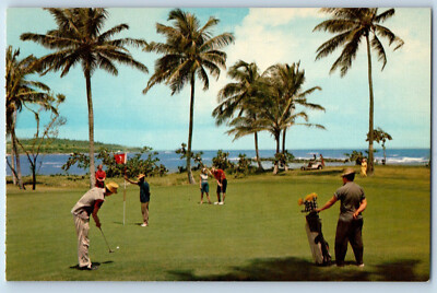 Dorado Puerto Rico USA Postcard Dorado Beach Golf Course Hotel c1960's ...