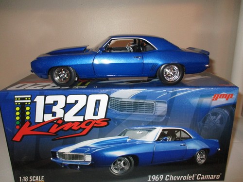 1/18 GMP 1320 KINGS BLUE 1969 CHEVROLET CAMARO | eBay