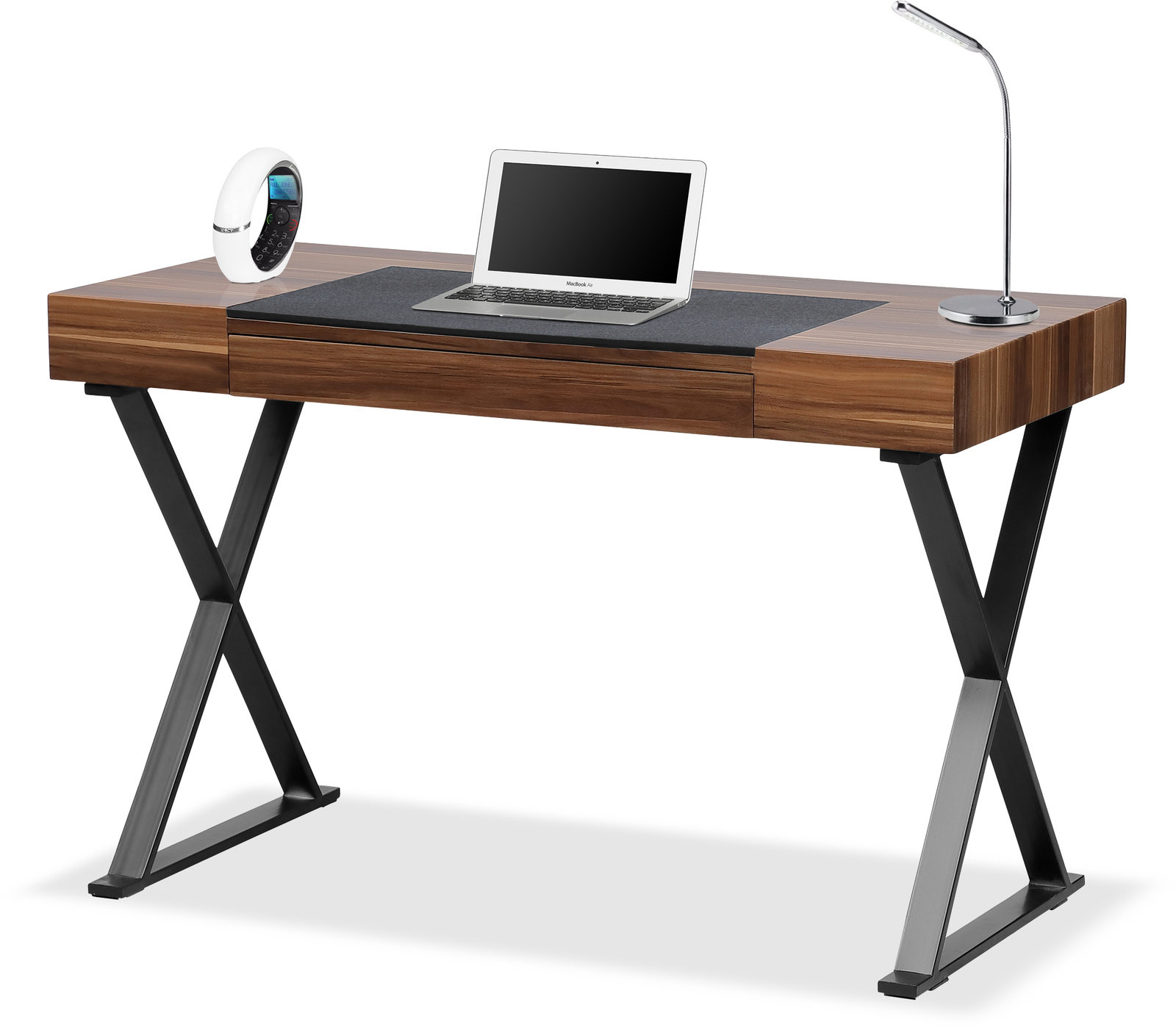 Centurion Supports ADONIS Walnut and Black Ergonomic Luxury Computer ...
