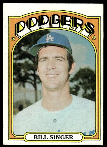 1972 Topps Bill Singer Los Angeles Dodgers #25 | eBay