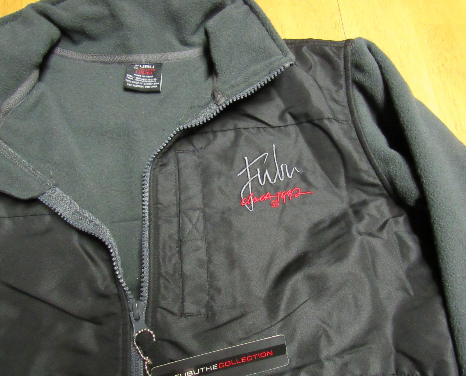 NWT FUBU Black Performance SKI WINTER Fleece Lined COAT JACKET Size Boy ...