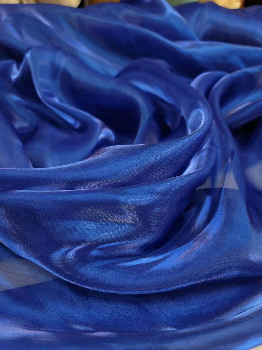 Iridescent Blue Fabric