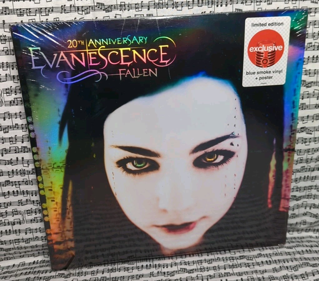 Evanescence Fallen Album Cover My Fallen CD Book Signed By Amy During