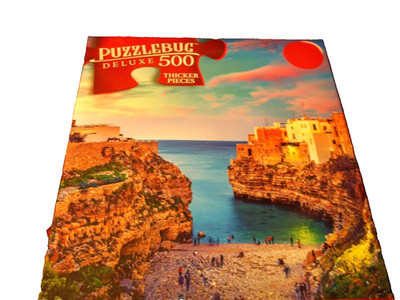PUZZLEBUG Deluxe 500 Piece Puzzle SPECTACULAR SEASCAPE ITALY | eBay
