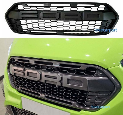 For Ford Transit Custom Grill 2018-2023 Trail Raptor Style Grille Matte ...