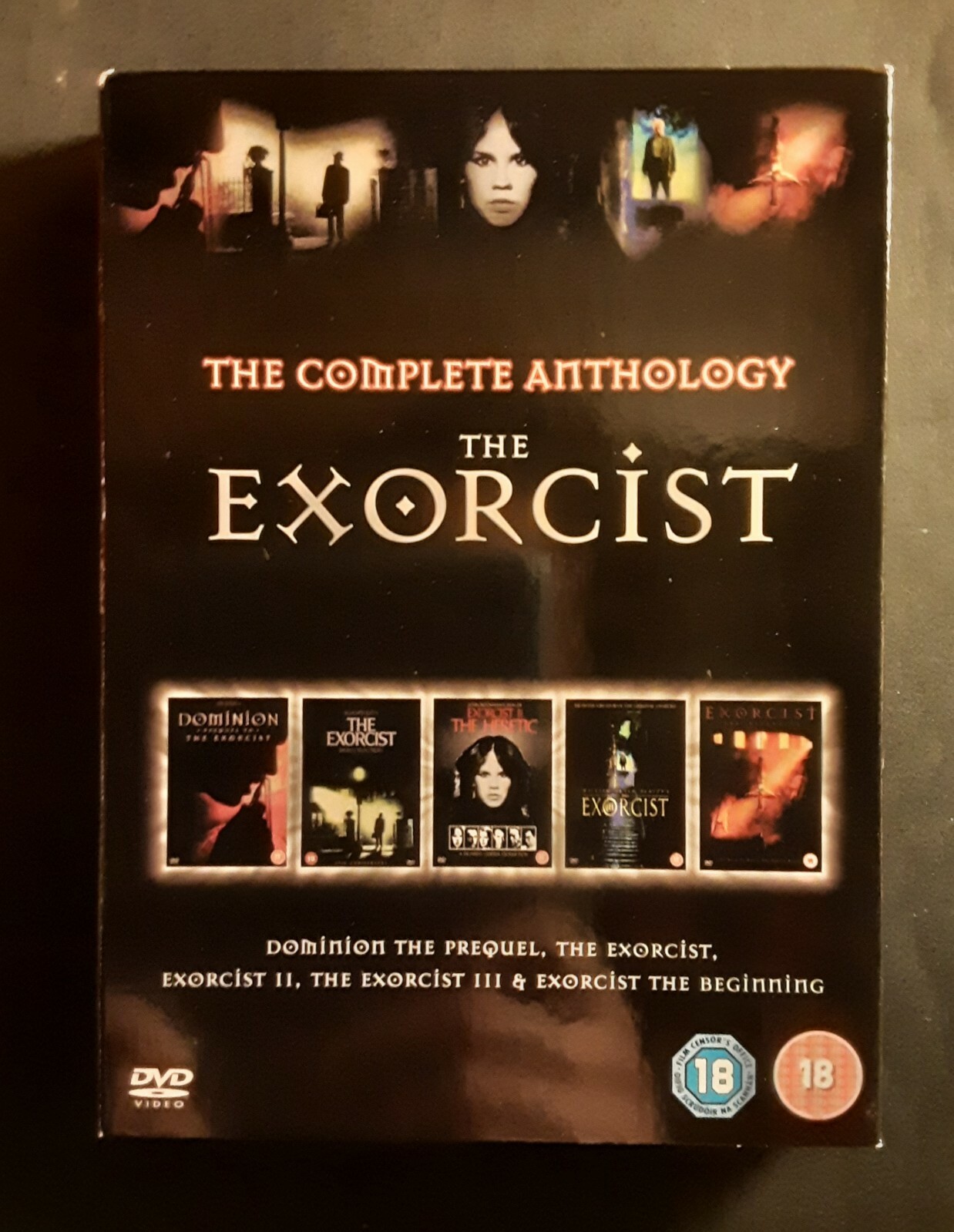 THE EXORCIST COMPLETE ANTHOLOGY DVD. HORROR | eBay