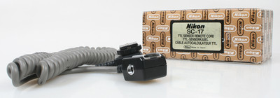 NIKON SC-17 TTL SENSOR REMOTE CORD NIKON BRANDED | eBay