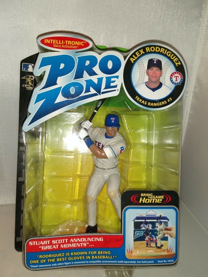 Baseball Pro Zone Alex Rodriguez Texas Rangers #3 Action Figurine | eBay