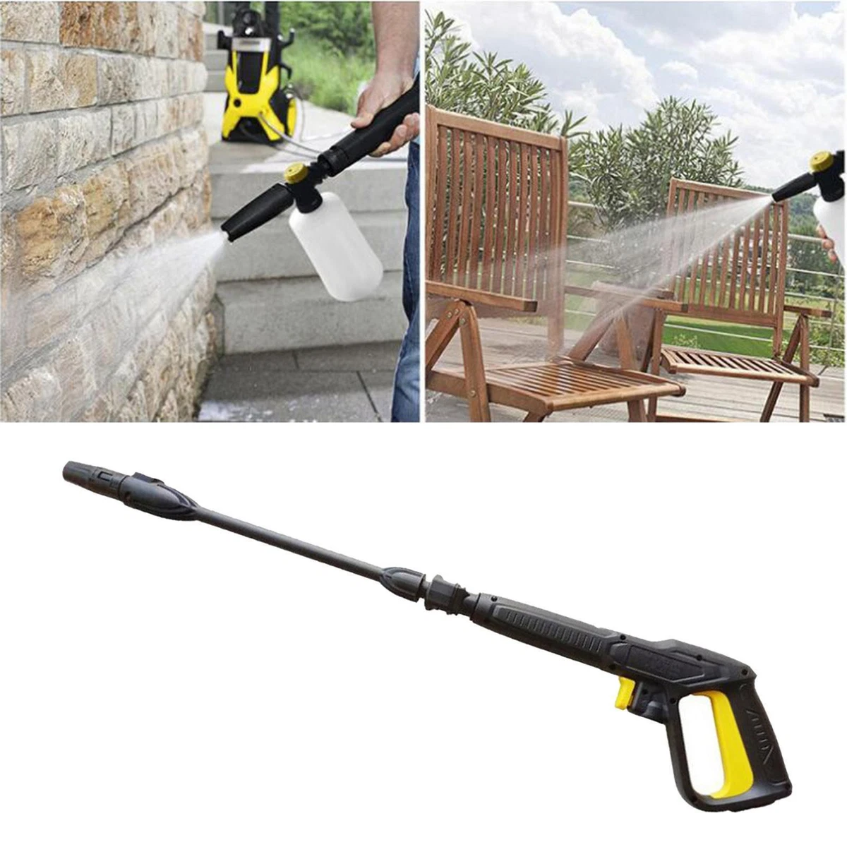 Quick-Connect Pressure Washer Spray Wand