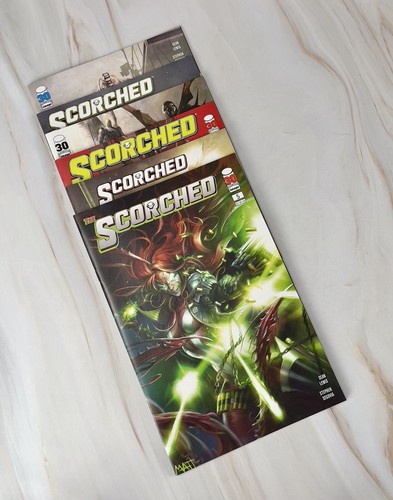Spawn Scorched 5 6 7 8 9 10 Complete Cover A Comic Lot Set McFarlane ...