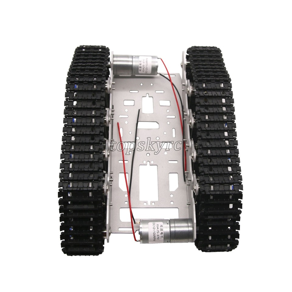 Robot Tank Chassis Suspension System Tracked Vehicle for Robotics DIY ...