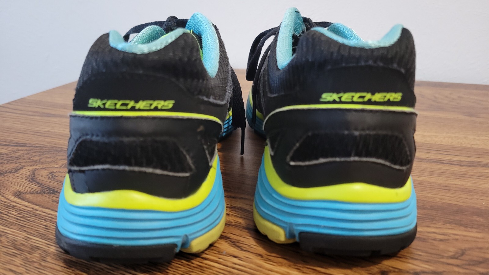 Skechers Color Code Tie Sneakers Shoes Mesh Leather B… - Gem